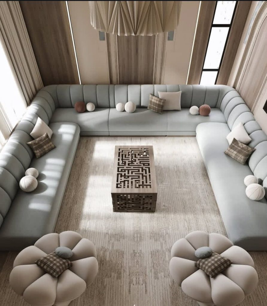 Modern Majlis Sofa Seating | Arabic Floor Style - Swiss Star Furniture